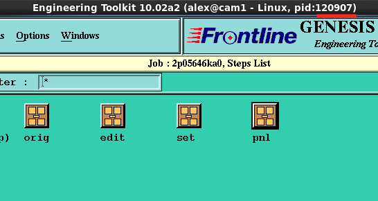 Genesis On Linux常见操作命令（一） – AutoCAM XPDM